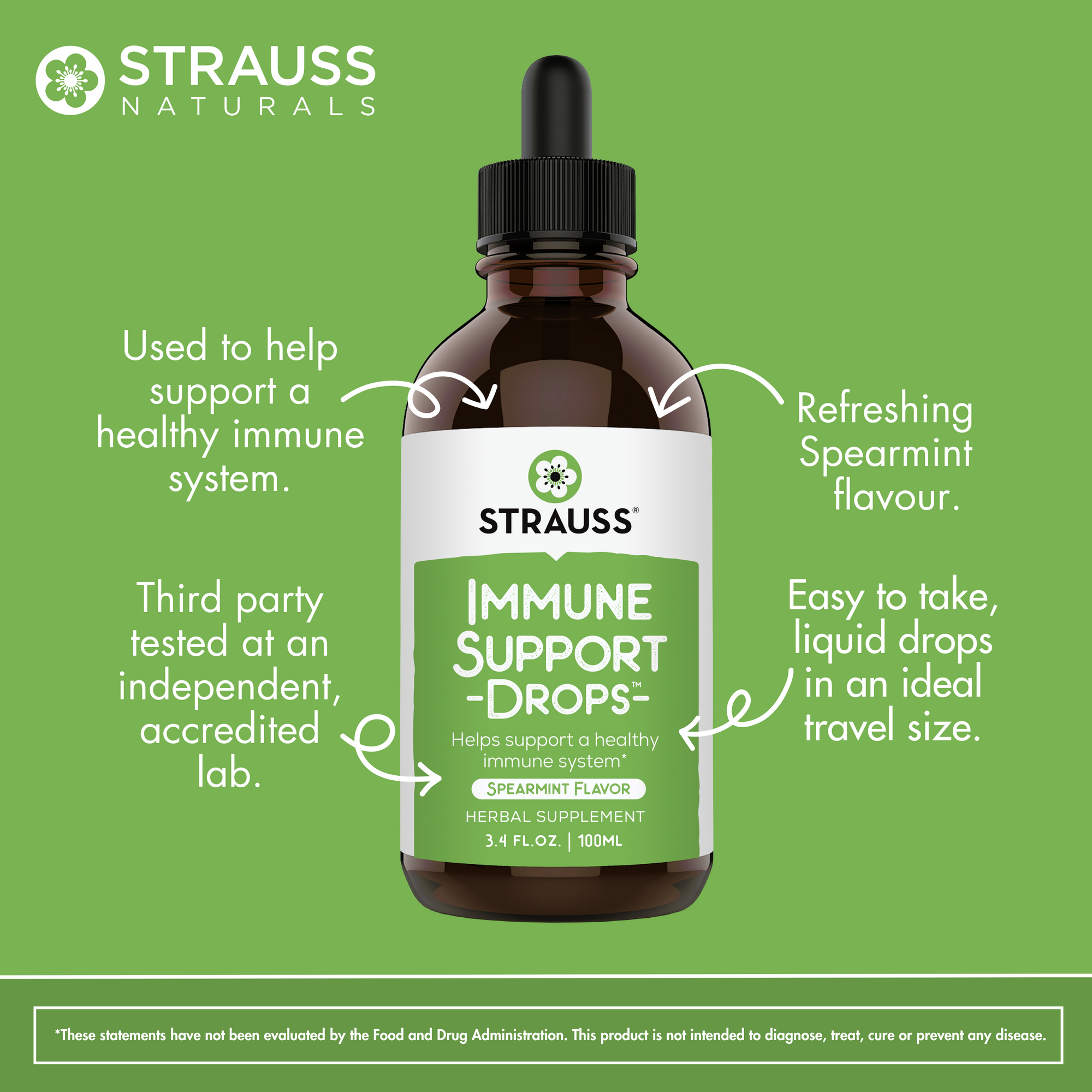 Immune Support Drops™ – Strauss Naturals USA