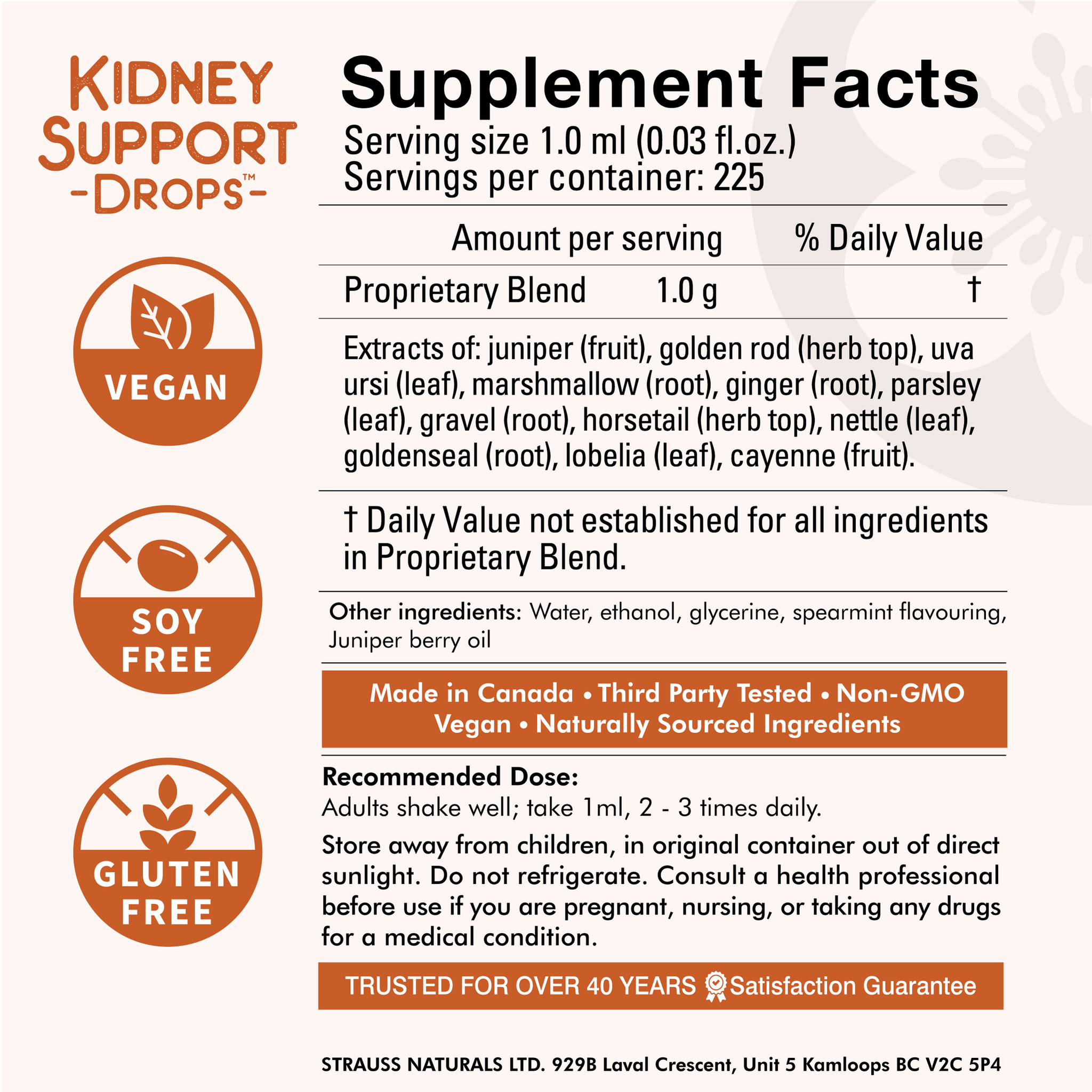 Kidney Support Drops™ – Strauss Naturals USA