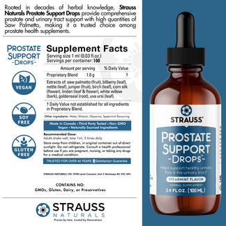 Prostate Support Drops™ – Strauss Naturals USA